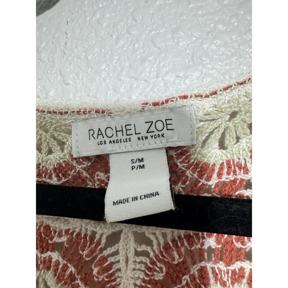Rachel Zoe | Sweaters | Rachel Zoe Crochet Cardigan S Festival ...